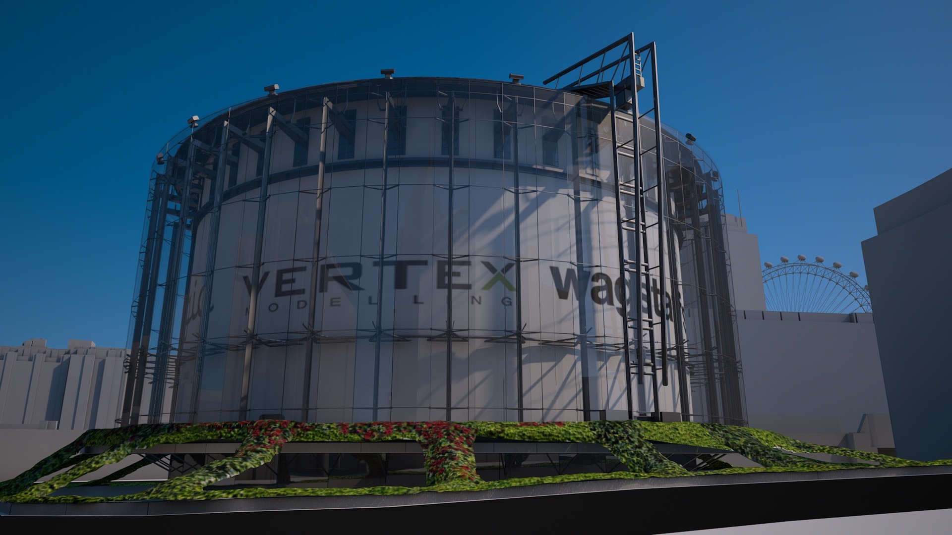 Paul - Vertex Modelling: BFI IMAX Cinema