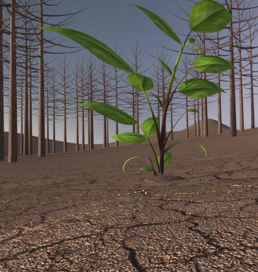 ArtStation - 3d modeling plant