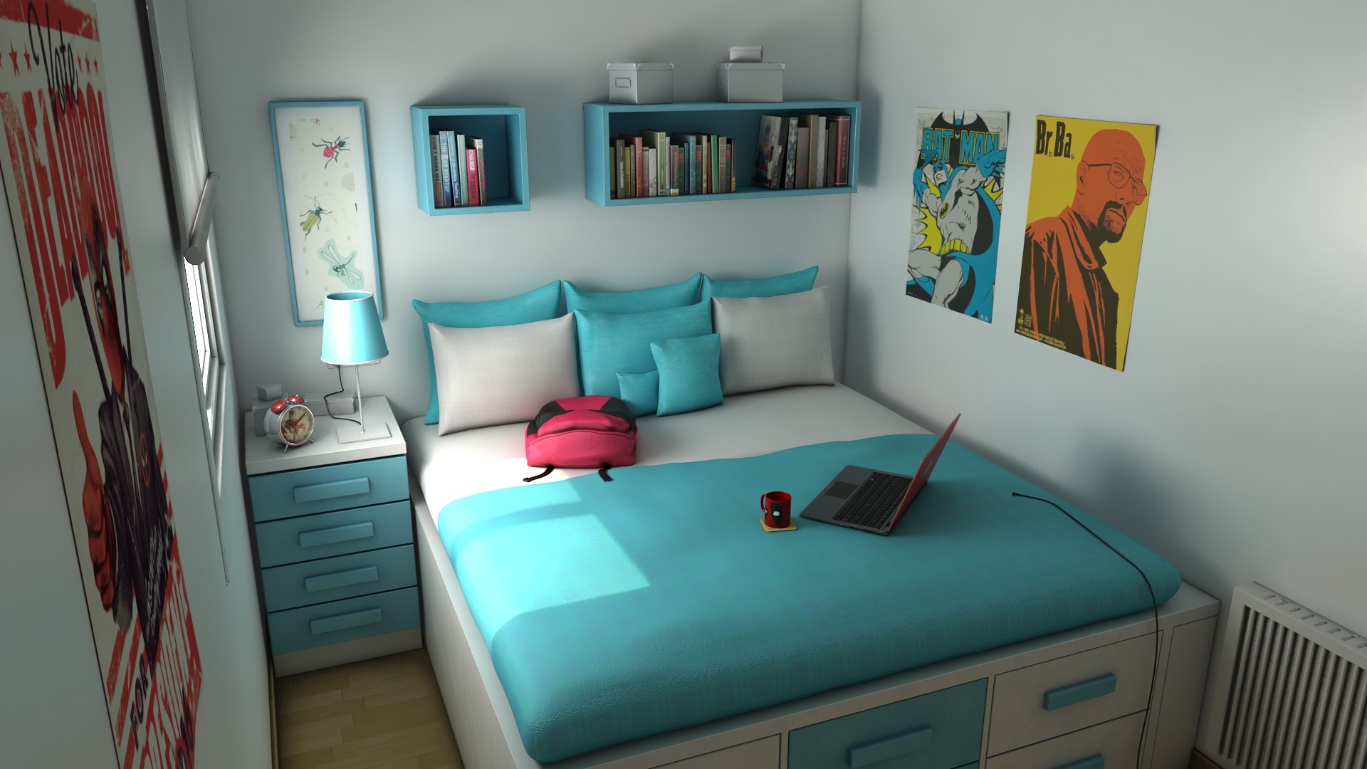 ArtStation - Teenagers Room