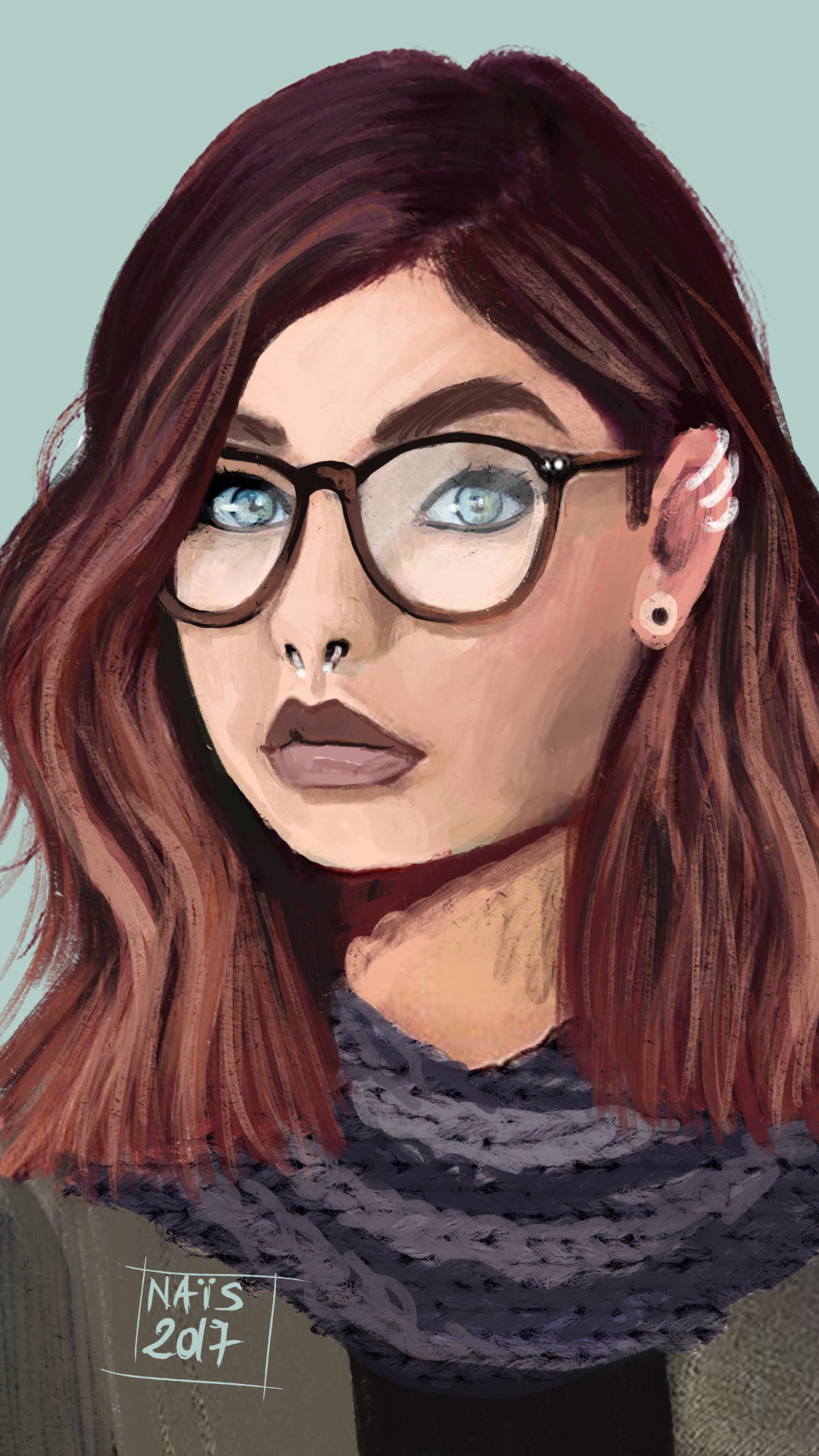 ArtStation - Digital study portrait