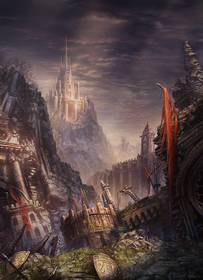 Outside of the King's Castle by Michael Lam : r/ImaginaryCastles