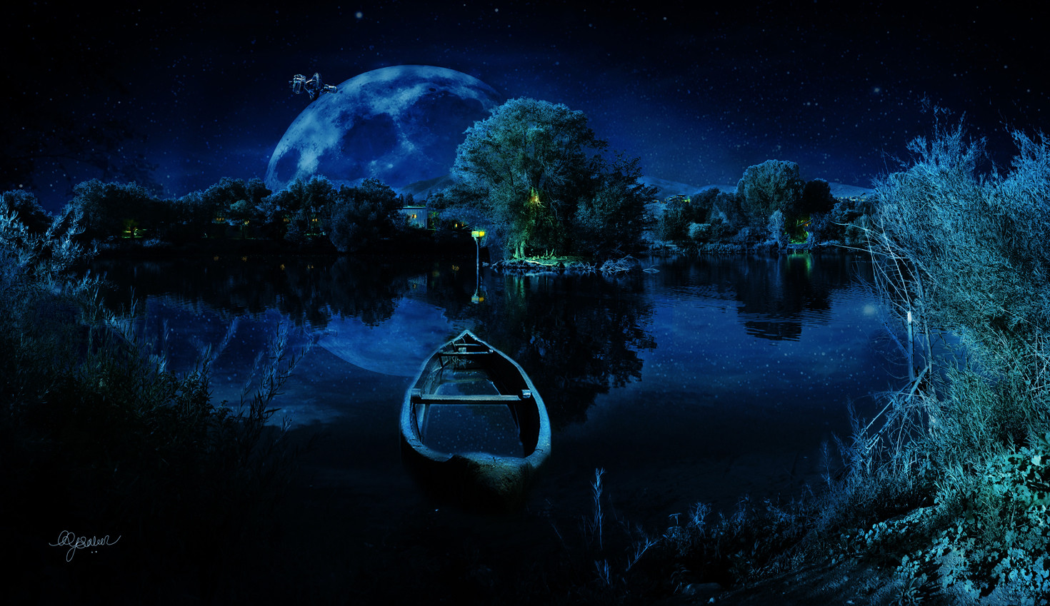 ArtStation - Blue Night