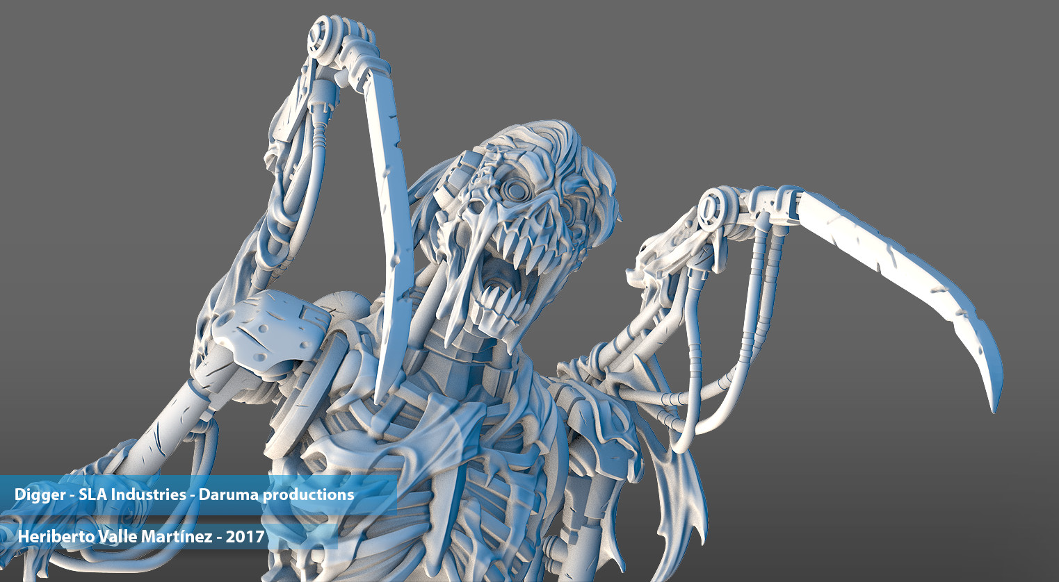 ArtStation - Daruma Productions SLA Industries' Digger