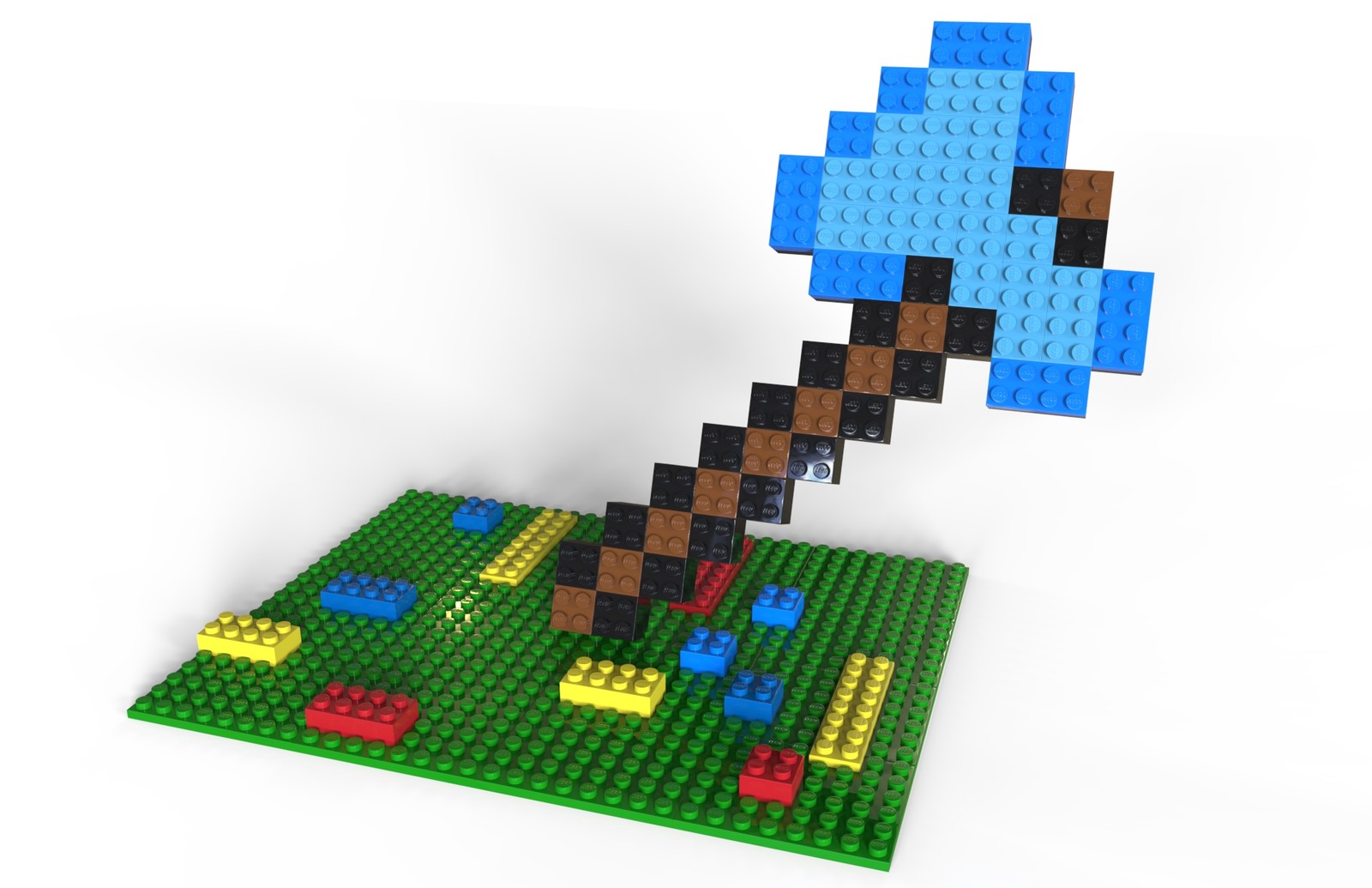 vincent haws - Lego Minecraft Axe