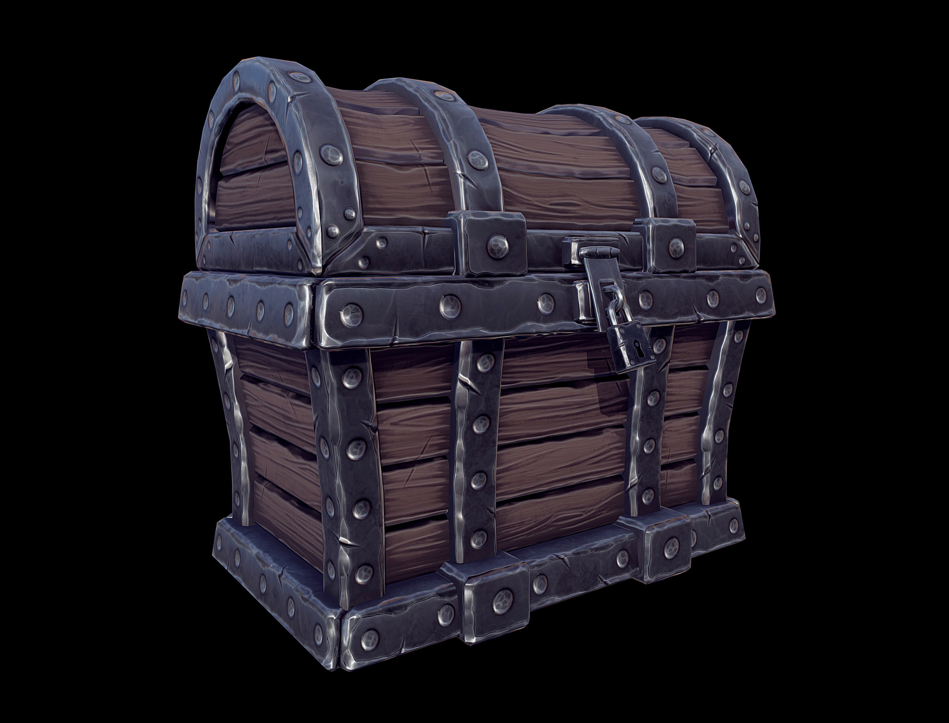 Max Ramirez - Stylized Wood Chest