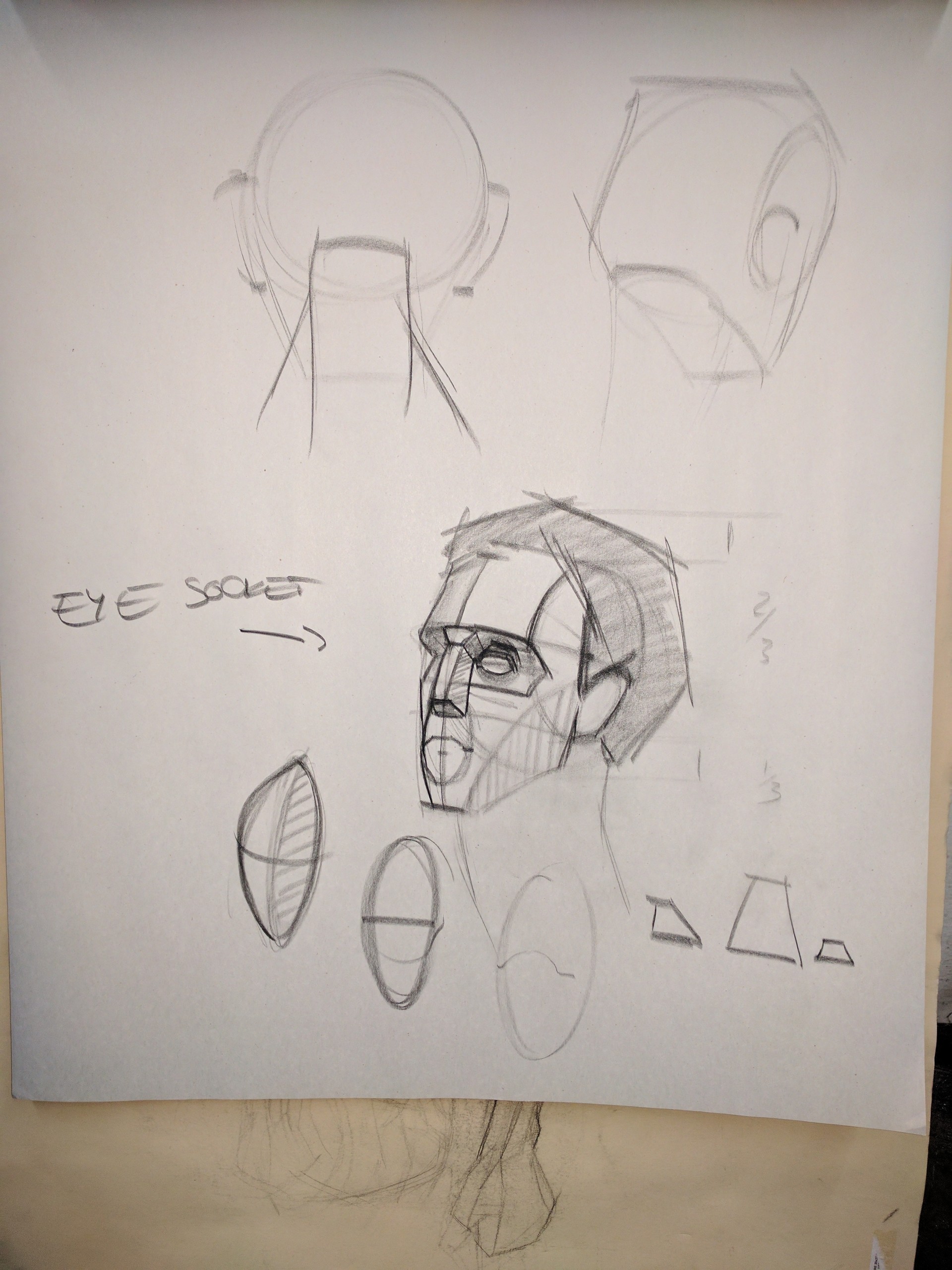 Trying to develop my own style and perspective is the hardest. That ...