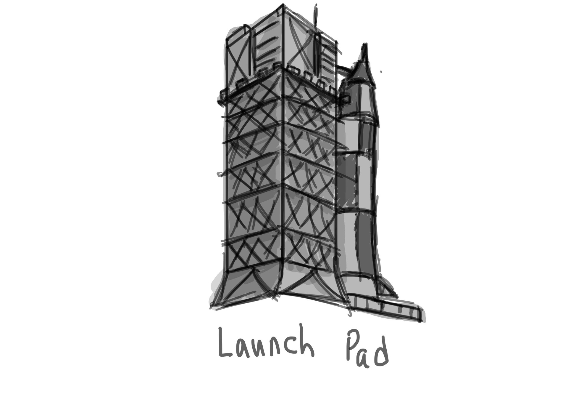 ArtStation - Rocket Launchpad