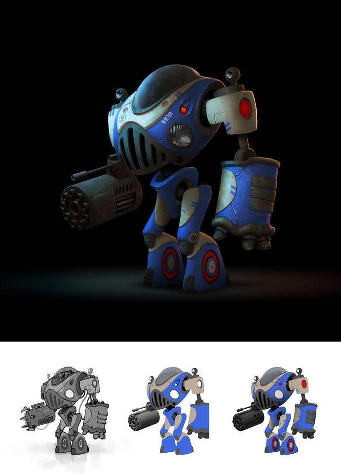 ArtStation - Robot design