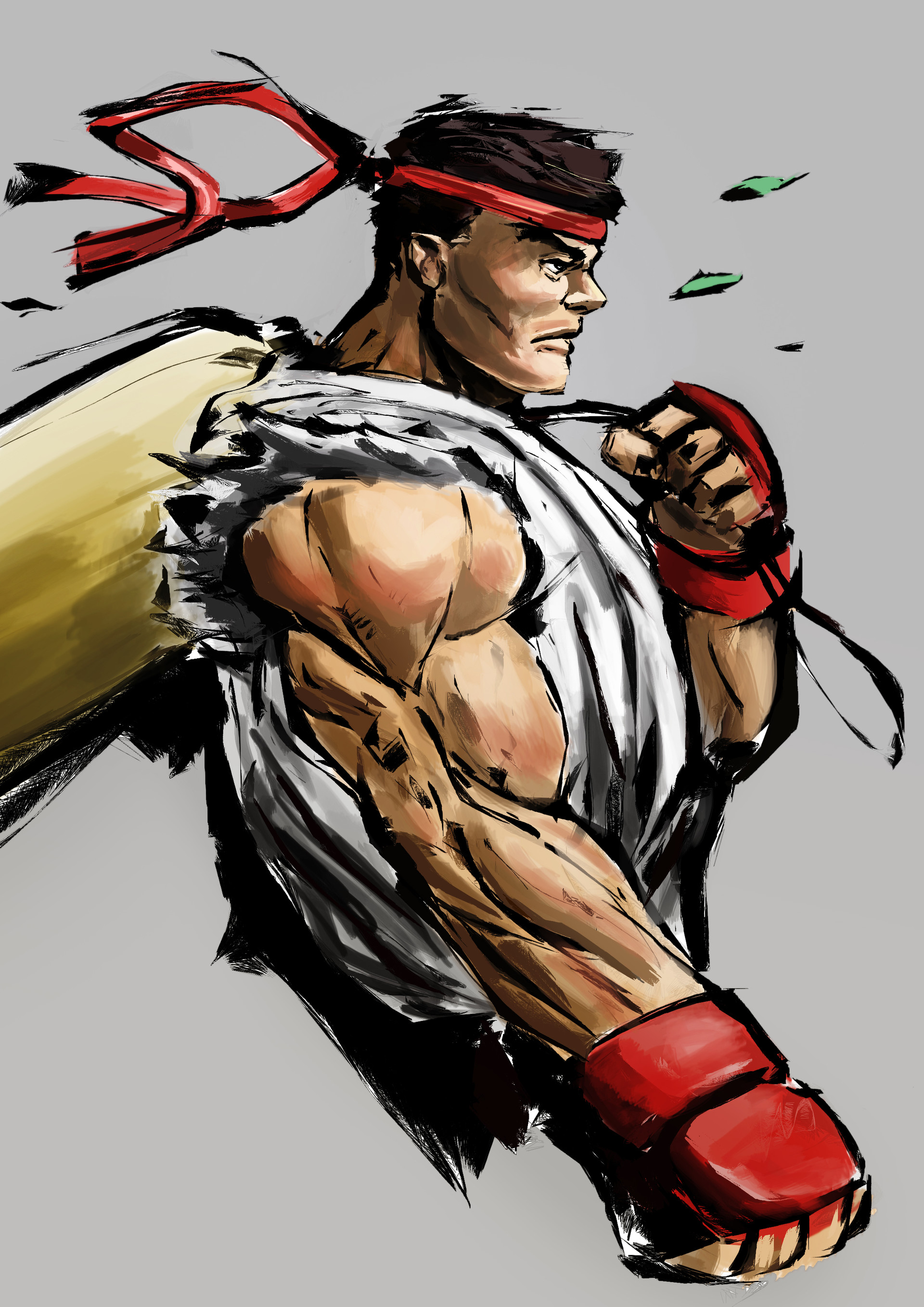 ArtStation - Ryu Fan Art