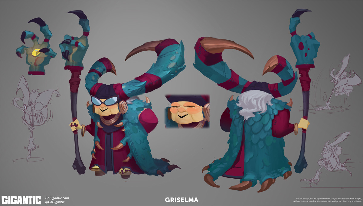 ArtStation - GIGANTIC - Griselma