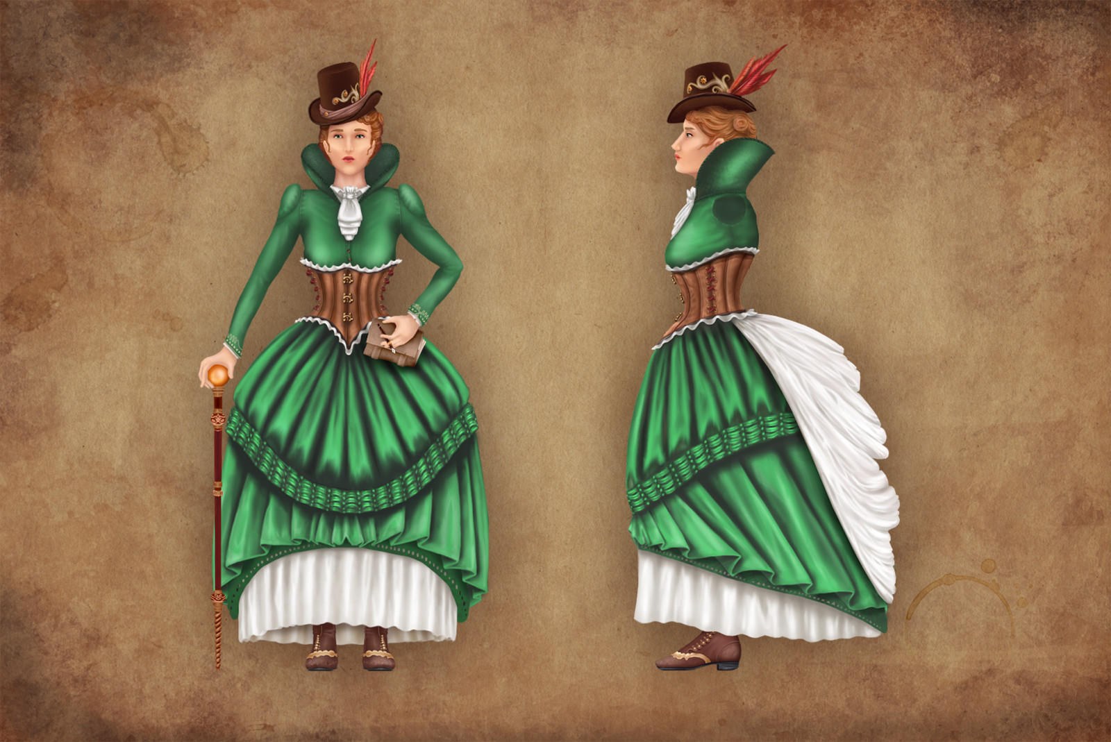 Alexander Craig - Steampunk Time Traveler - Character Concept Assessment