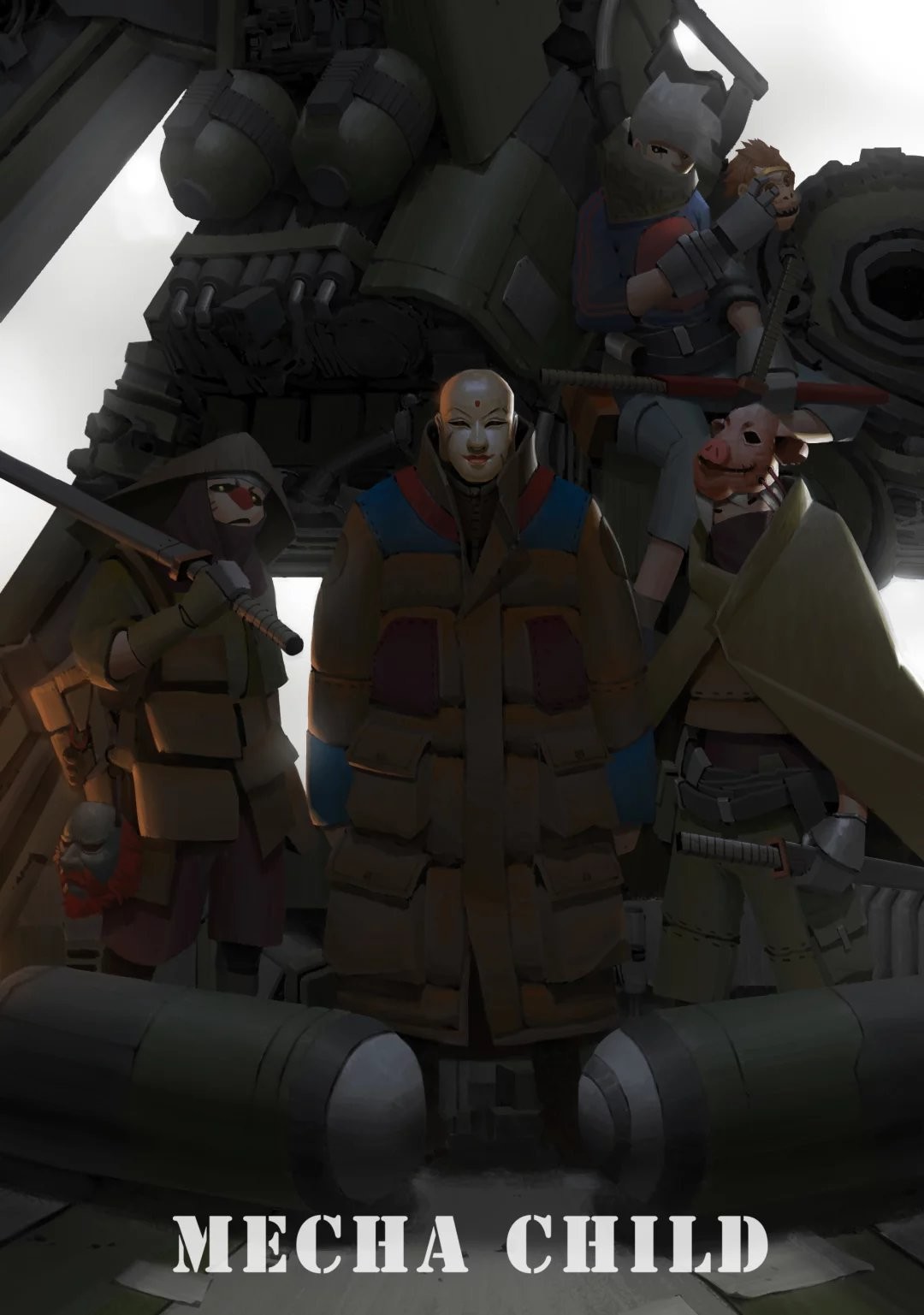 ArtStation - Mecha child
