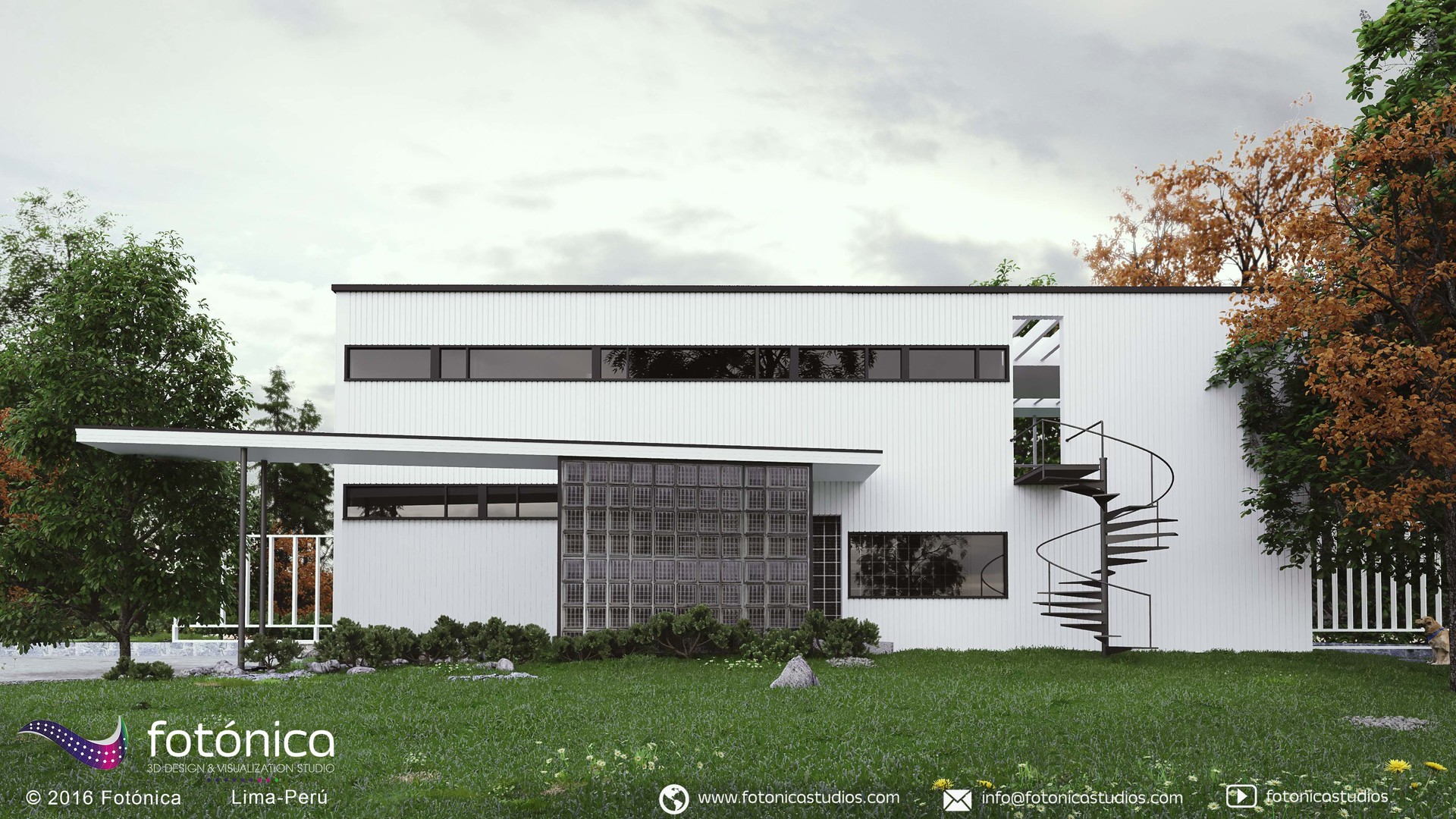 ArtStation - Lincoln HOUSE by Walter Gropius 1938