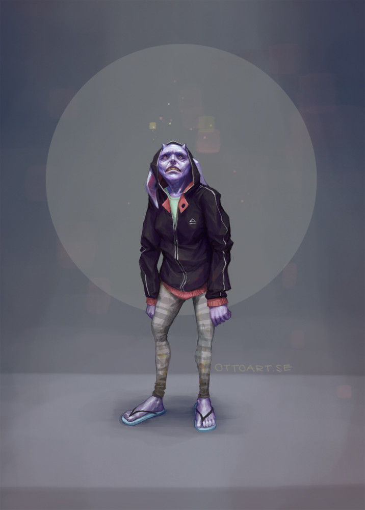 ArtStation - Cyberpunk Goblin