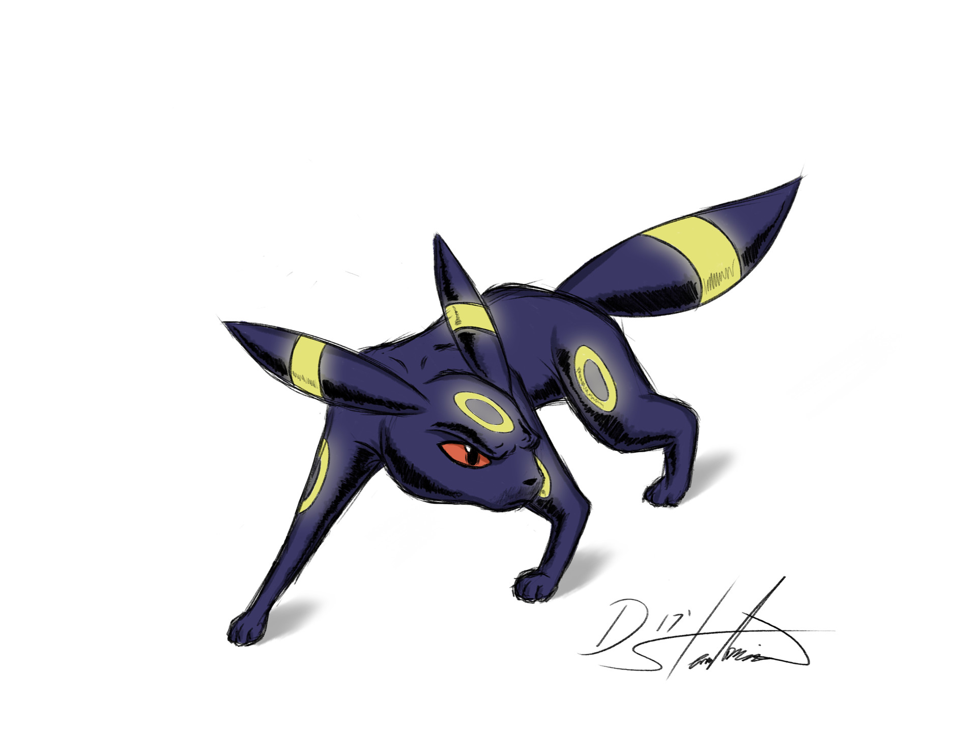 umbreon drawing