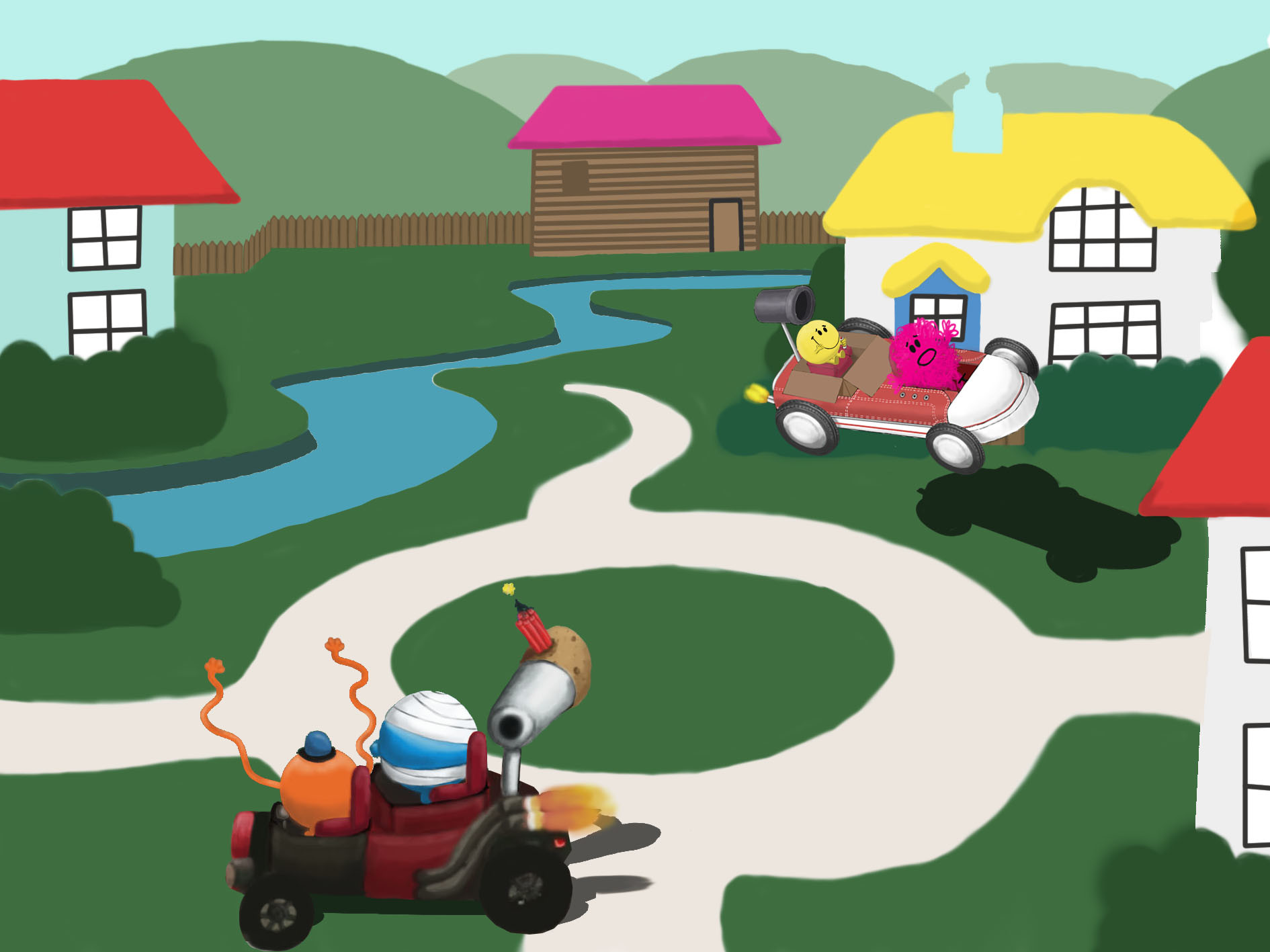 Jack Cheshire - Mr. Men Mashe'm - A Mr. Men Game