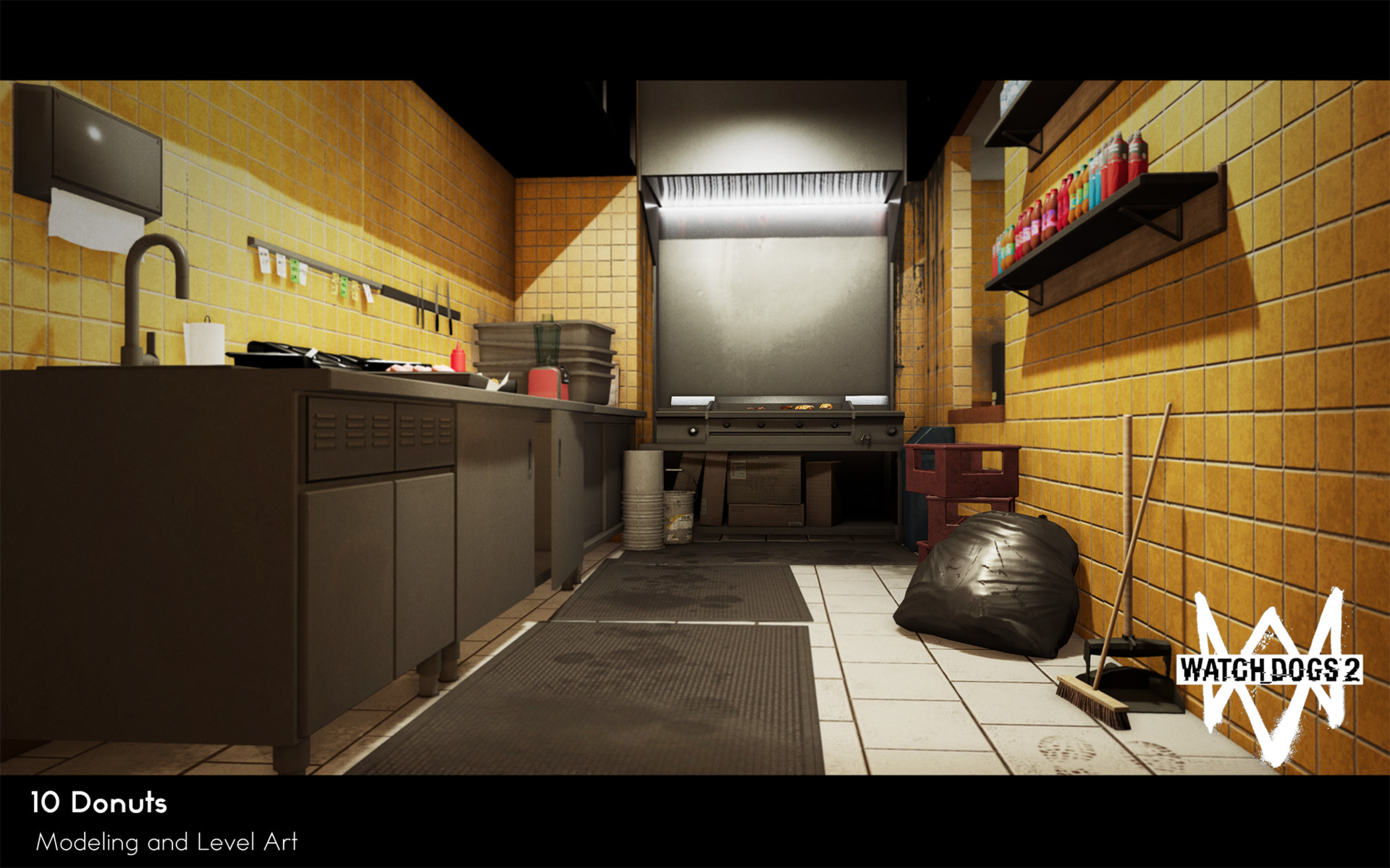 Lilian Chow - Watch Dogs 2 : 10 Donuts Cafe