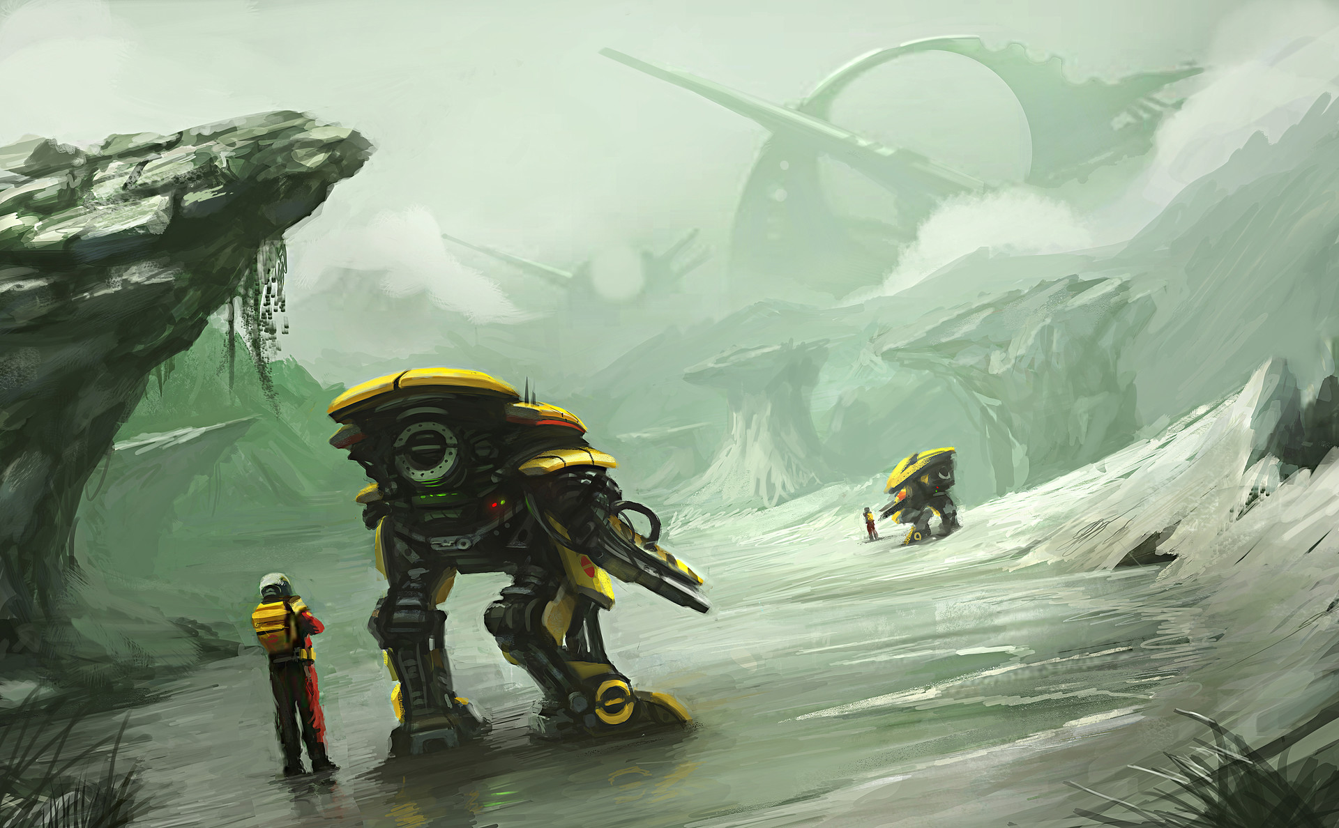 ArtStation - planetary perimeter