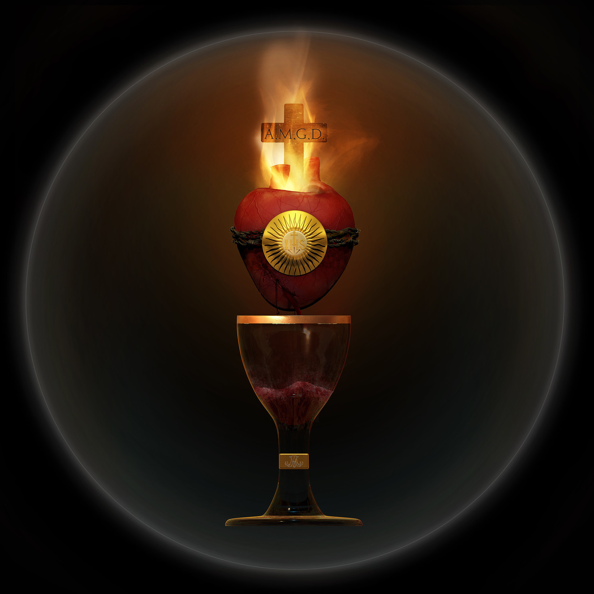 ArtStation - The Sacred Heart