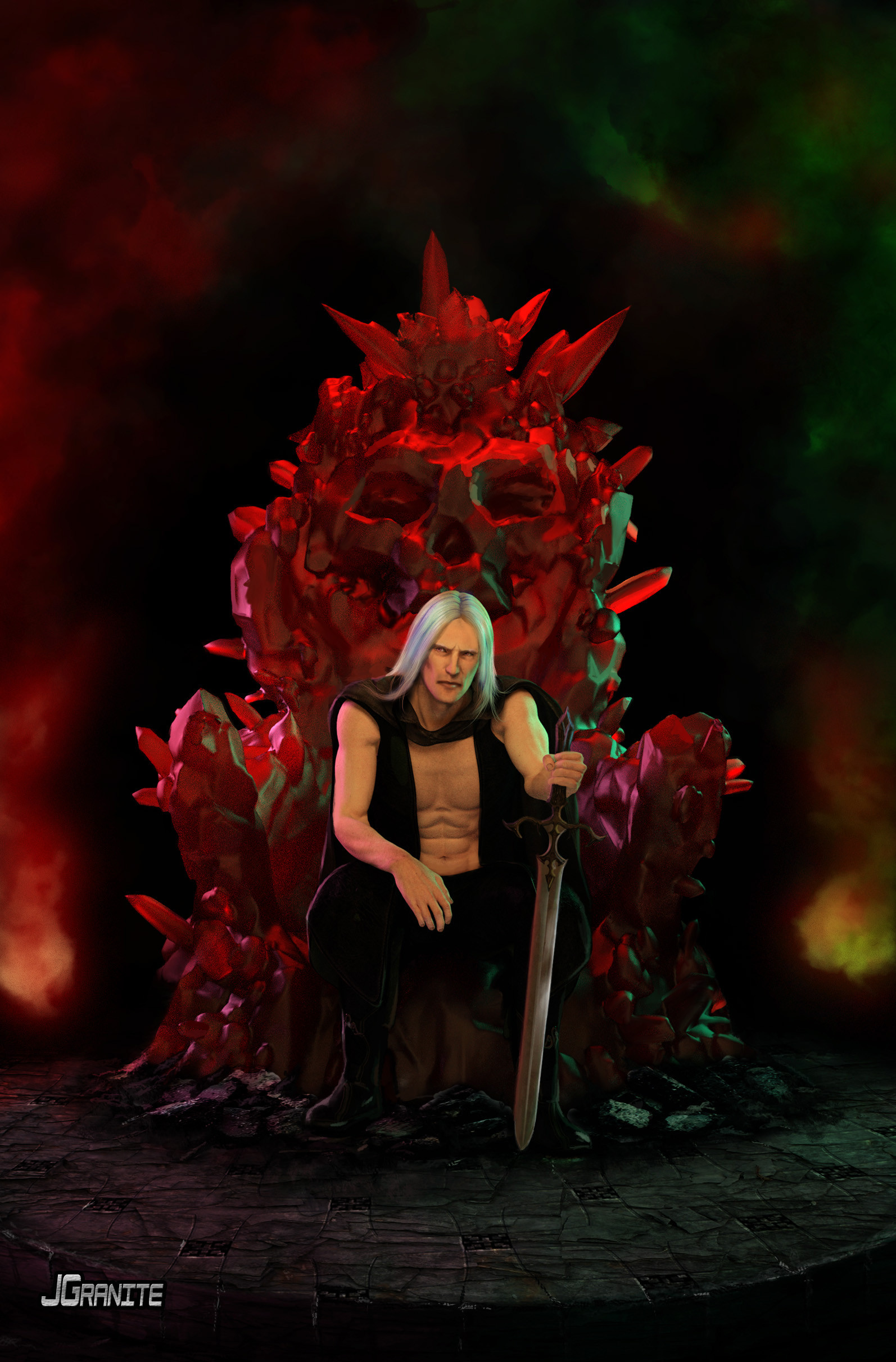 ArtStation - The Ruby Throne