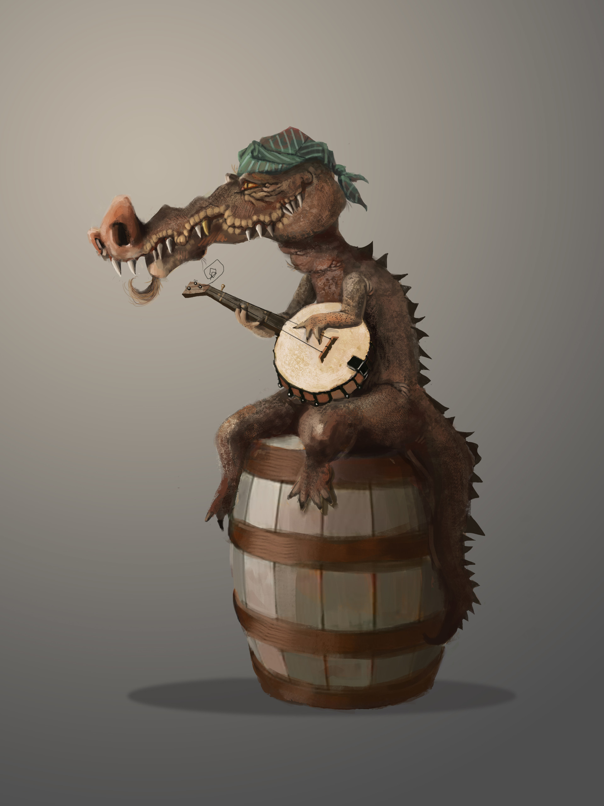 ArtStation - Croc #2