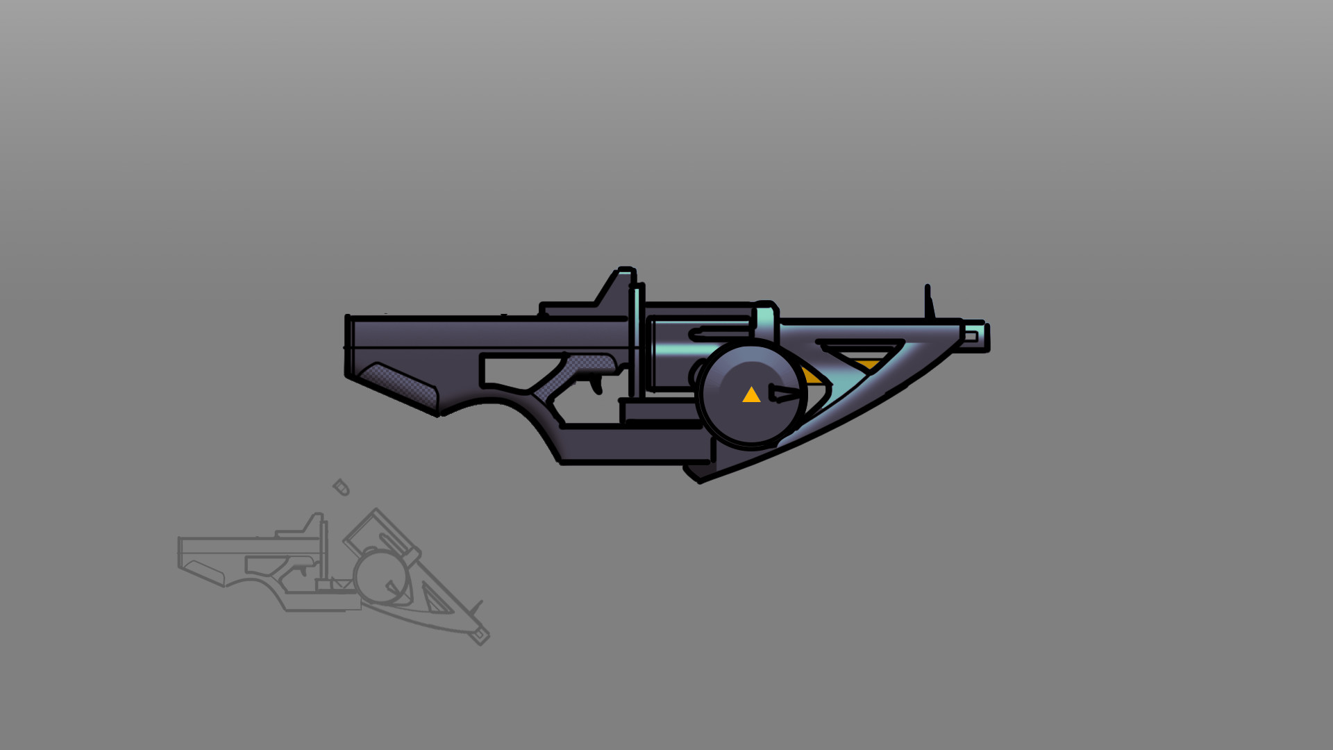 ArtStation - Gun w/ Animation