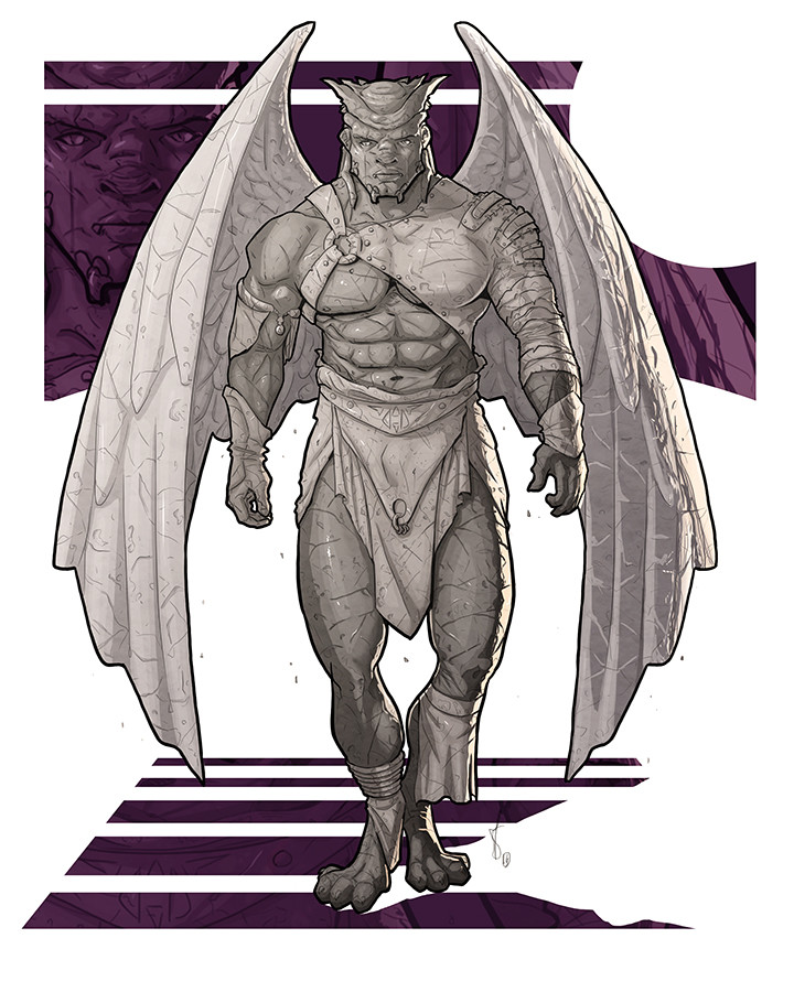 gargoyle concept art