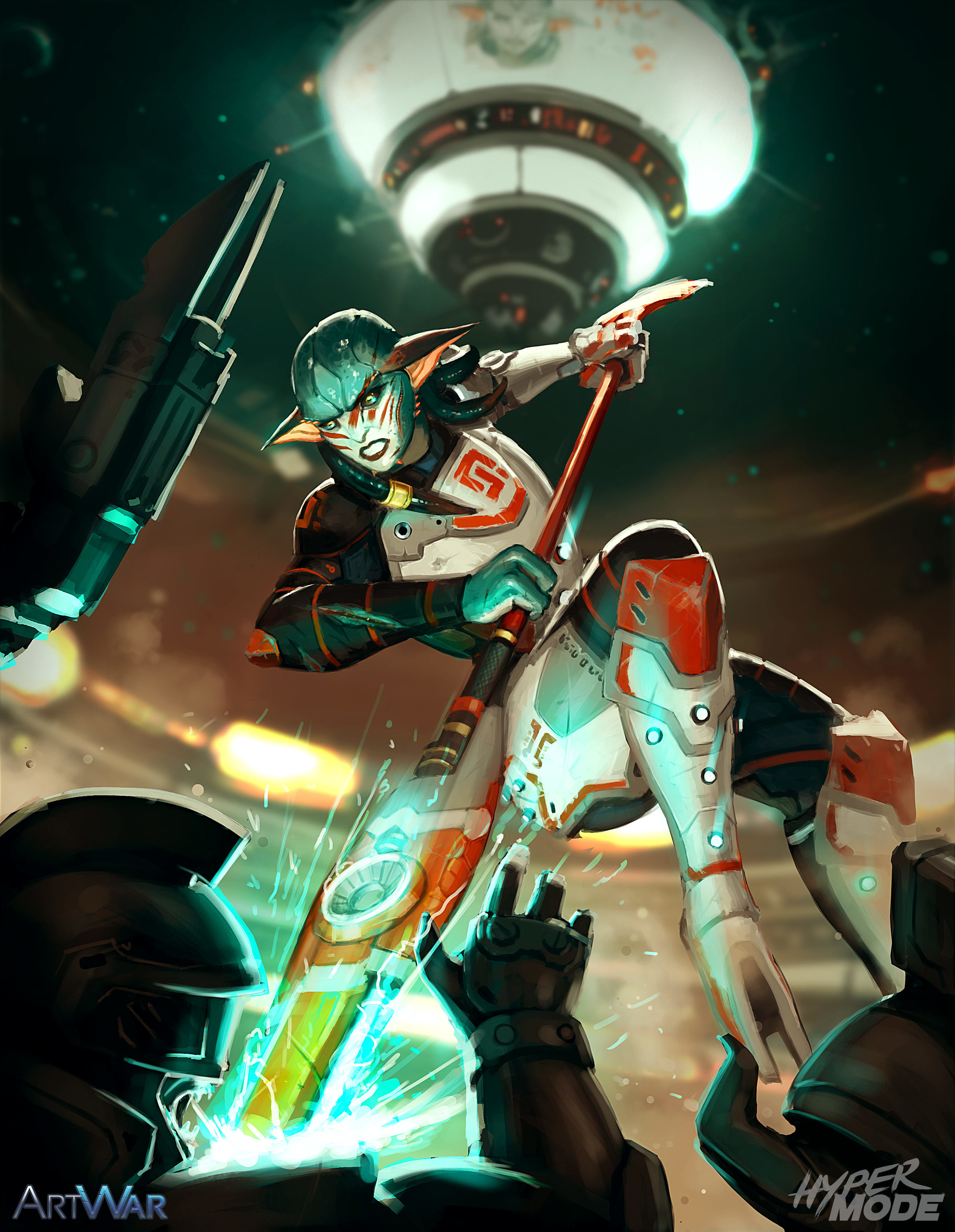 ArtStation - Executor Reyda: The Star Gladiator