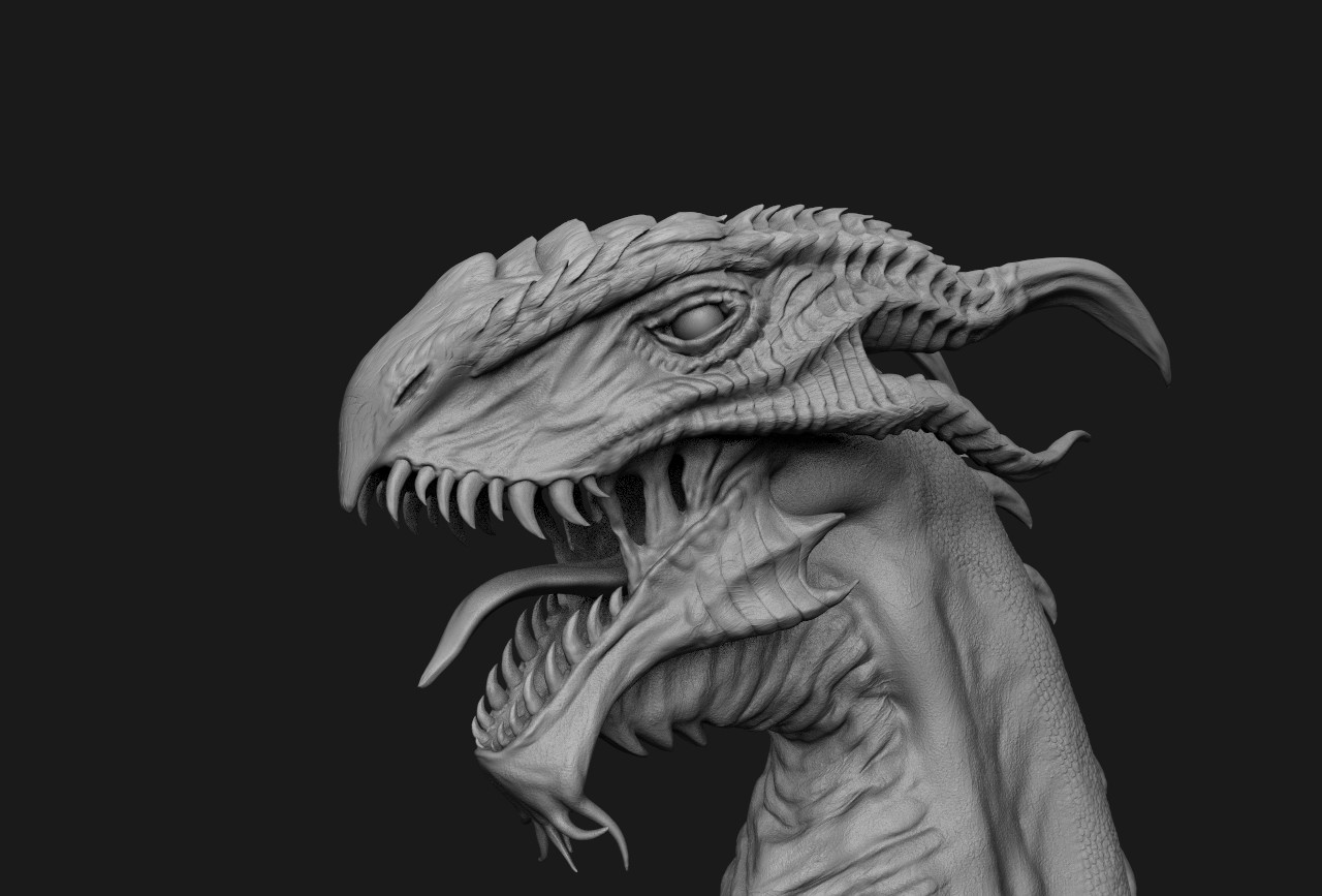 ArtStation - Dragon concept WIP