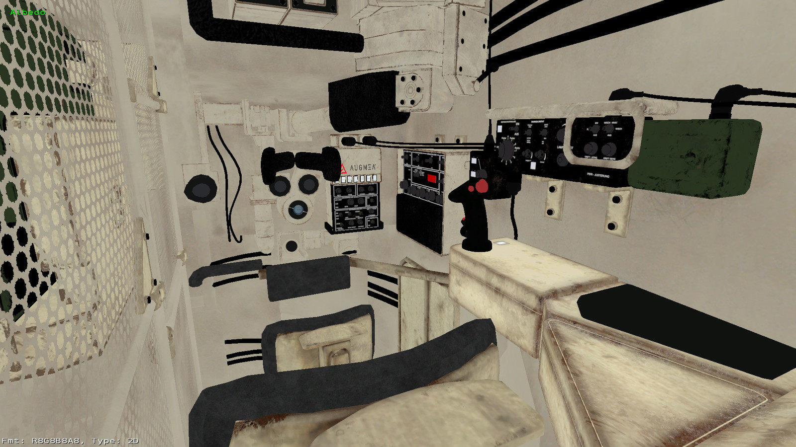 Ozan ÜNLÜ - Leopard 2A4 Tank Interior