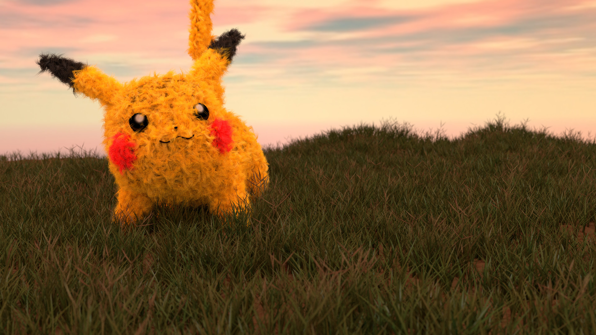 ArtStation - Pikachu Field