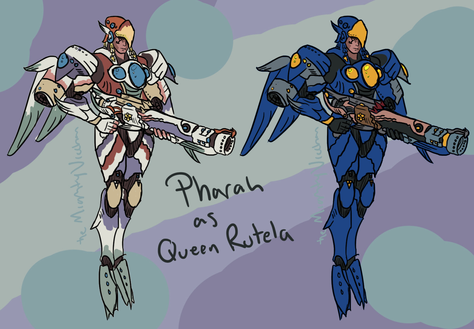 Tori Haines - Legend of Zelda Overwatch skins Part 2