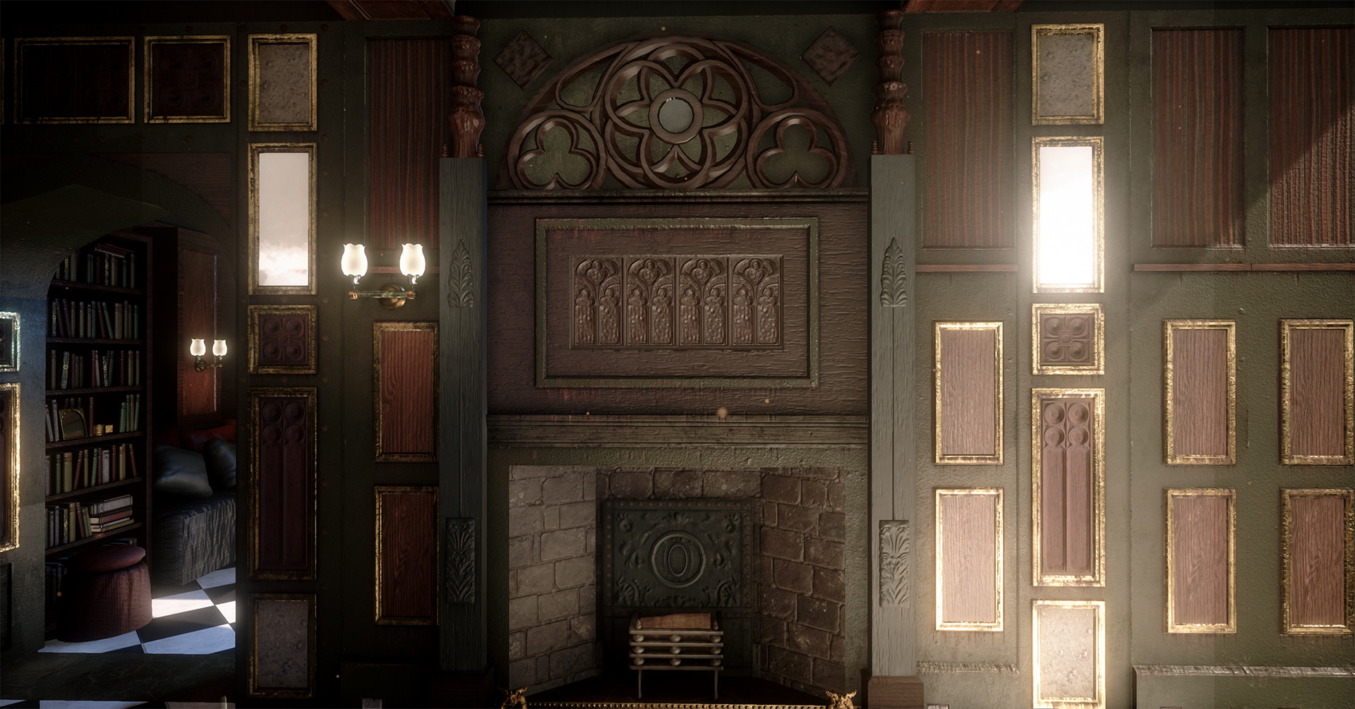 Aaron Chang - Gothic-Victorian Lobby