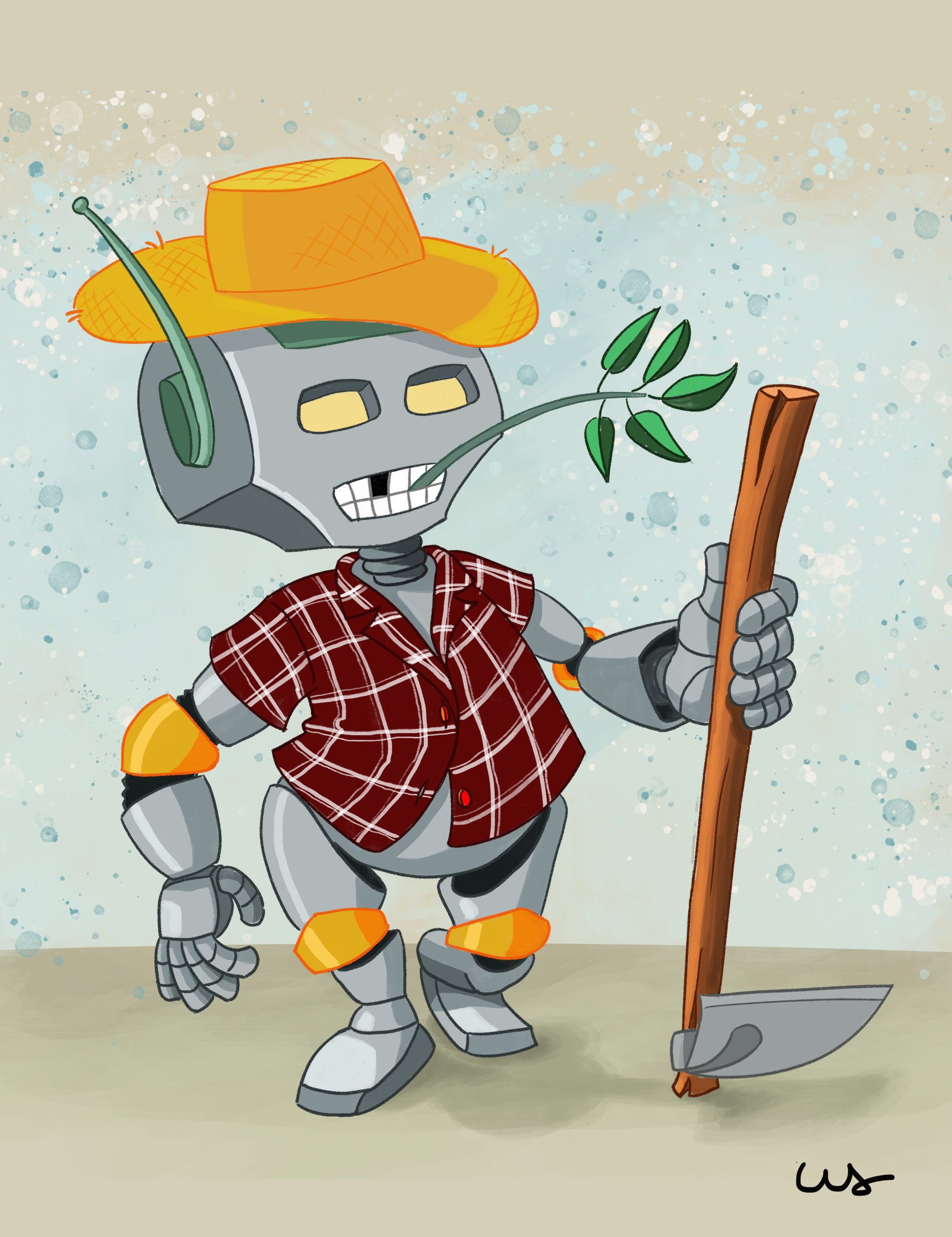 ArtStation - Cartoon Mech