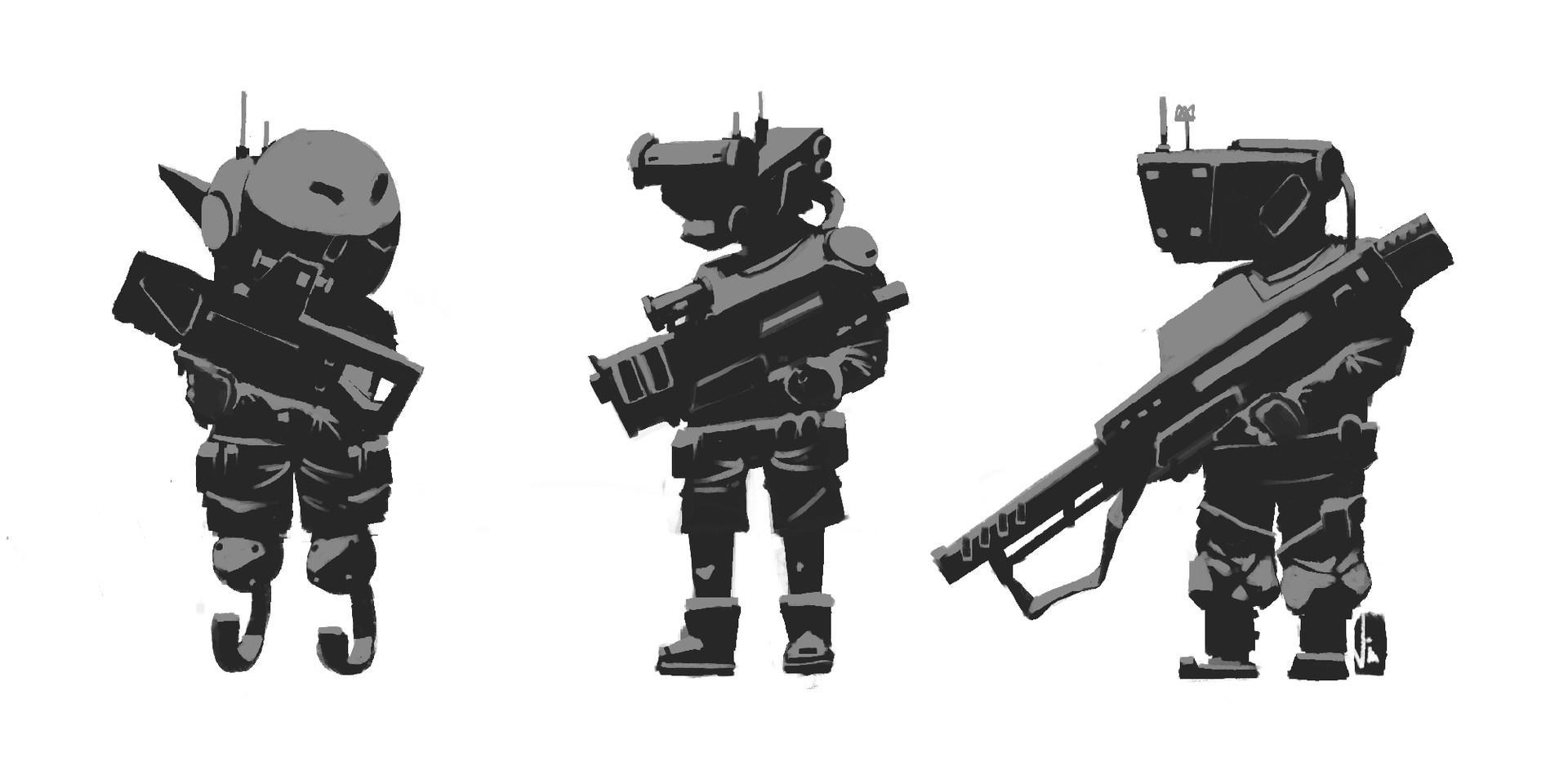 ArtStation - Peacekeepers Kids character designs
