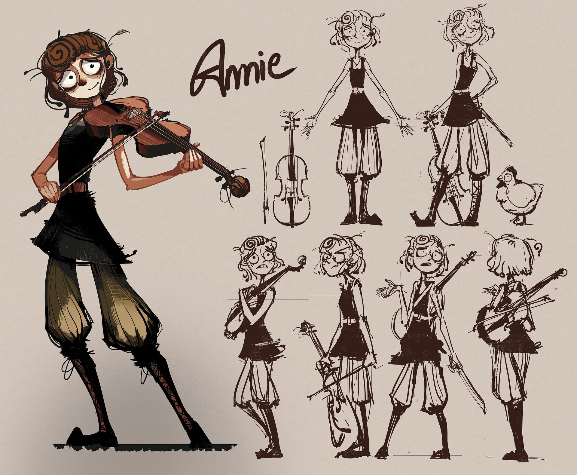 Kevin Xu - Nightmare Audition - Look Dev