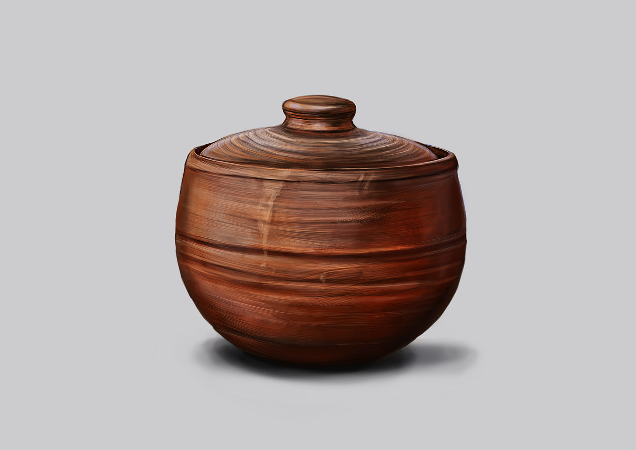 ArtStation - Clay pot