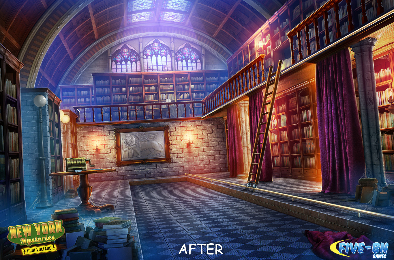 Digital 2D by Viktoriia Shtorm : r/ImaginaryLibraries