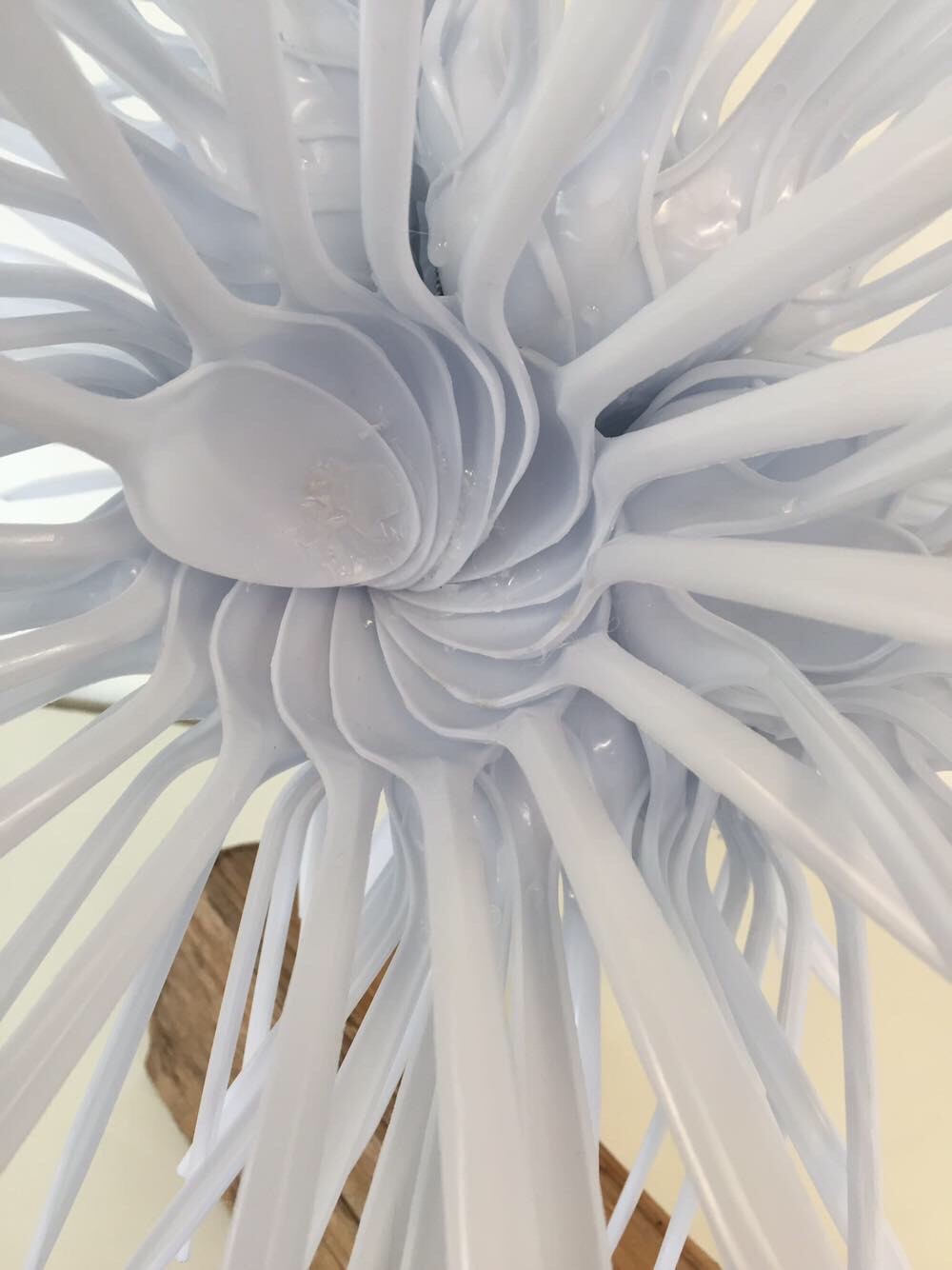 ArtStation - Plastic spoon sculpture