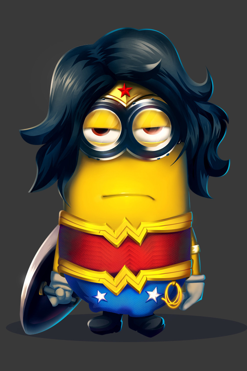 ArtStation - Wonder Woman + WInion, BM solari