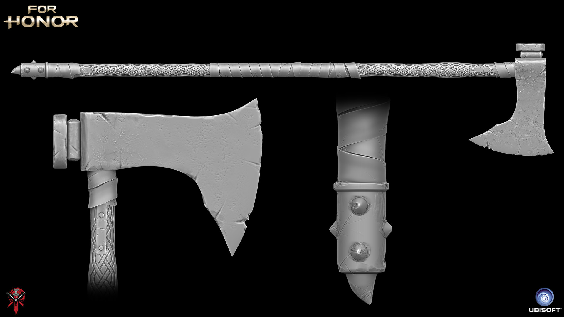 QiYu Dai (Aiden) - For Honor_Viking_Axe