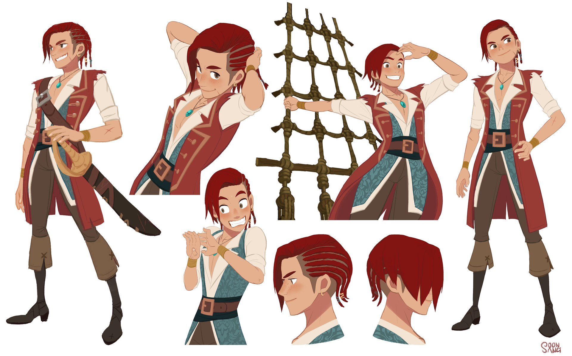 ArtStation - The sea king contest - Wild Dango team. "Rabbit"