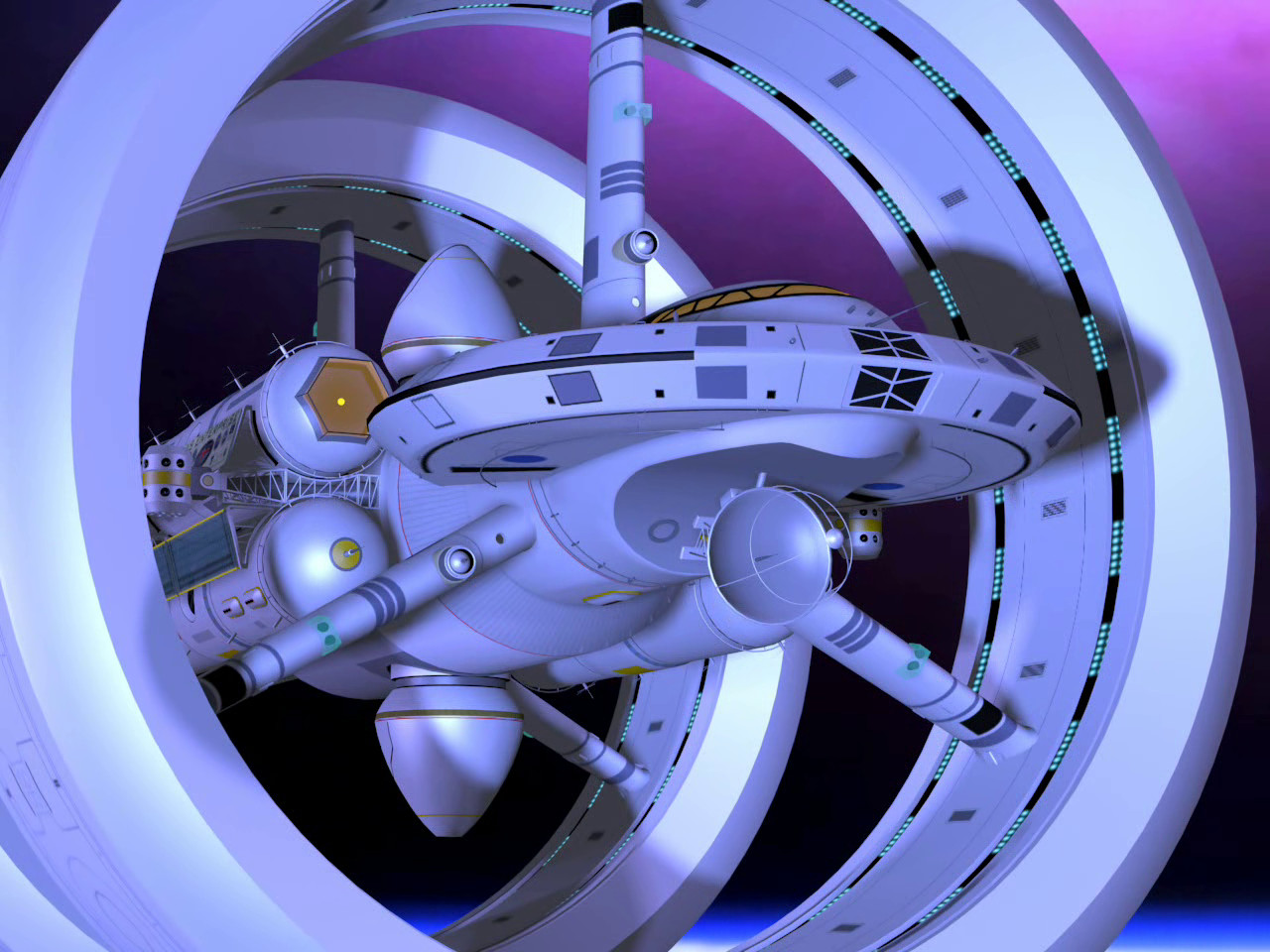 Jean-Yves REGNAULT - NASA's IXS Enterprise 3D project