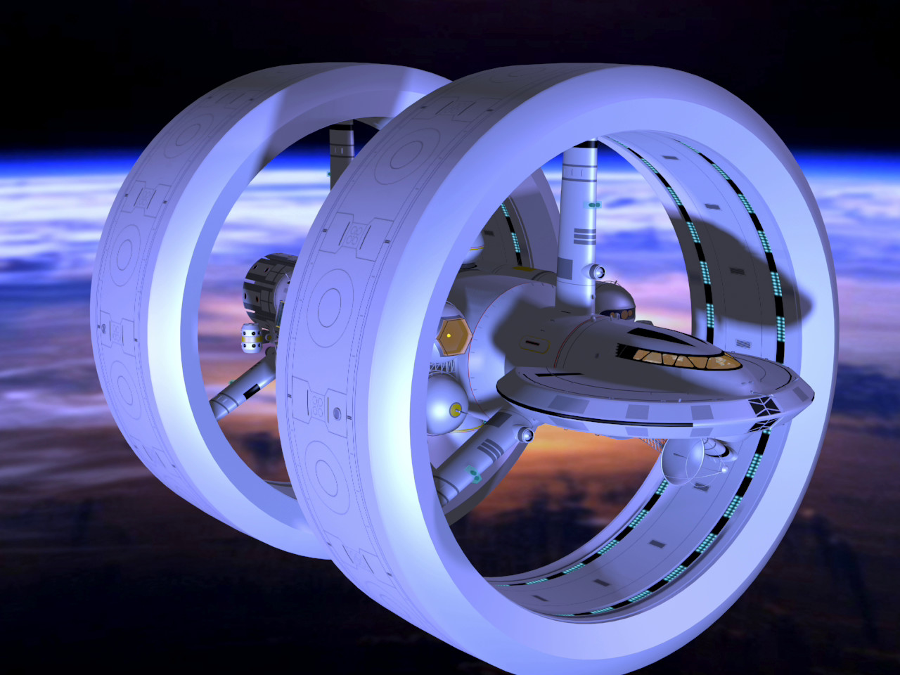 Jean-Yves REGNAULT - NASA's IXS Enterprise 3D project