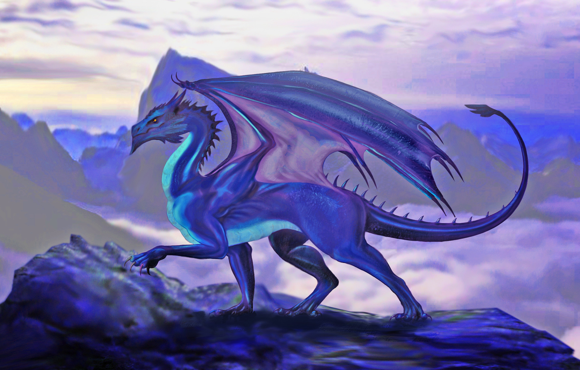 ArtStation - The Dragon/ Fantasy