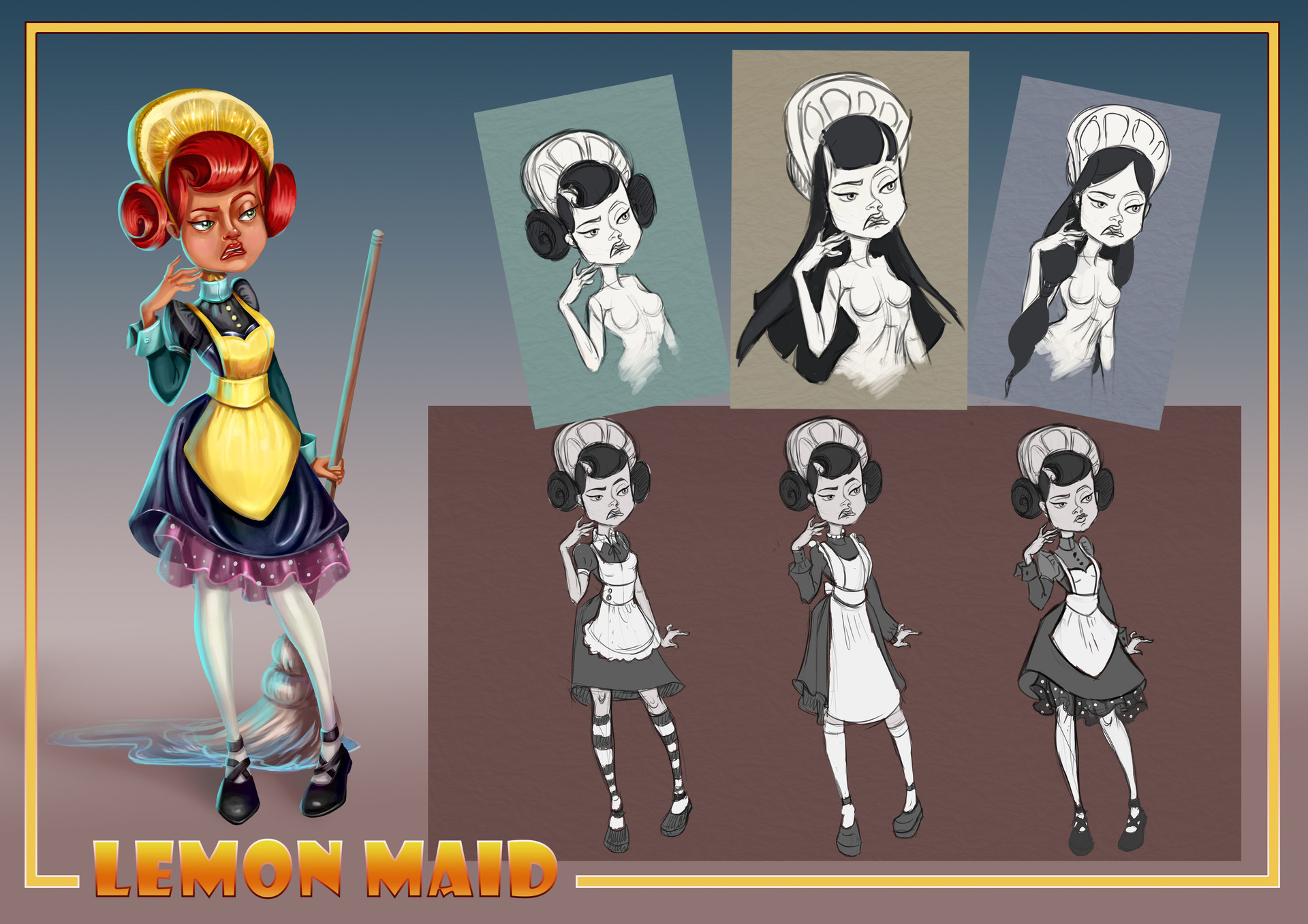 ArtStation - The Lemon Maid