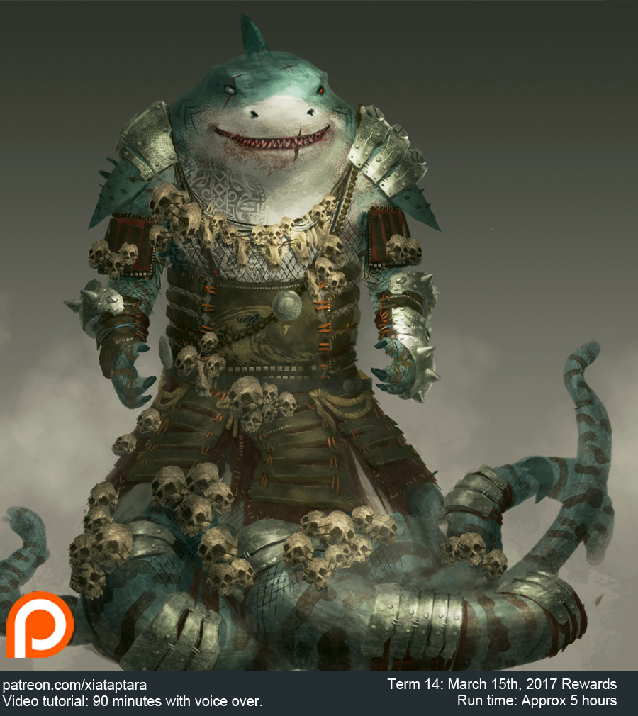 ArtStation - Frank the Sharktopus