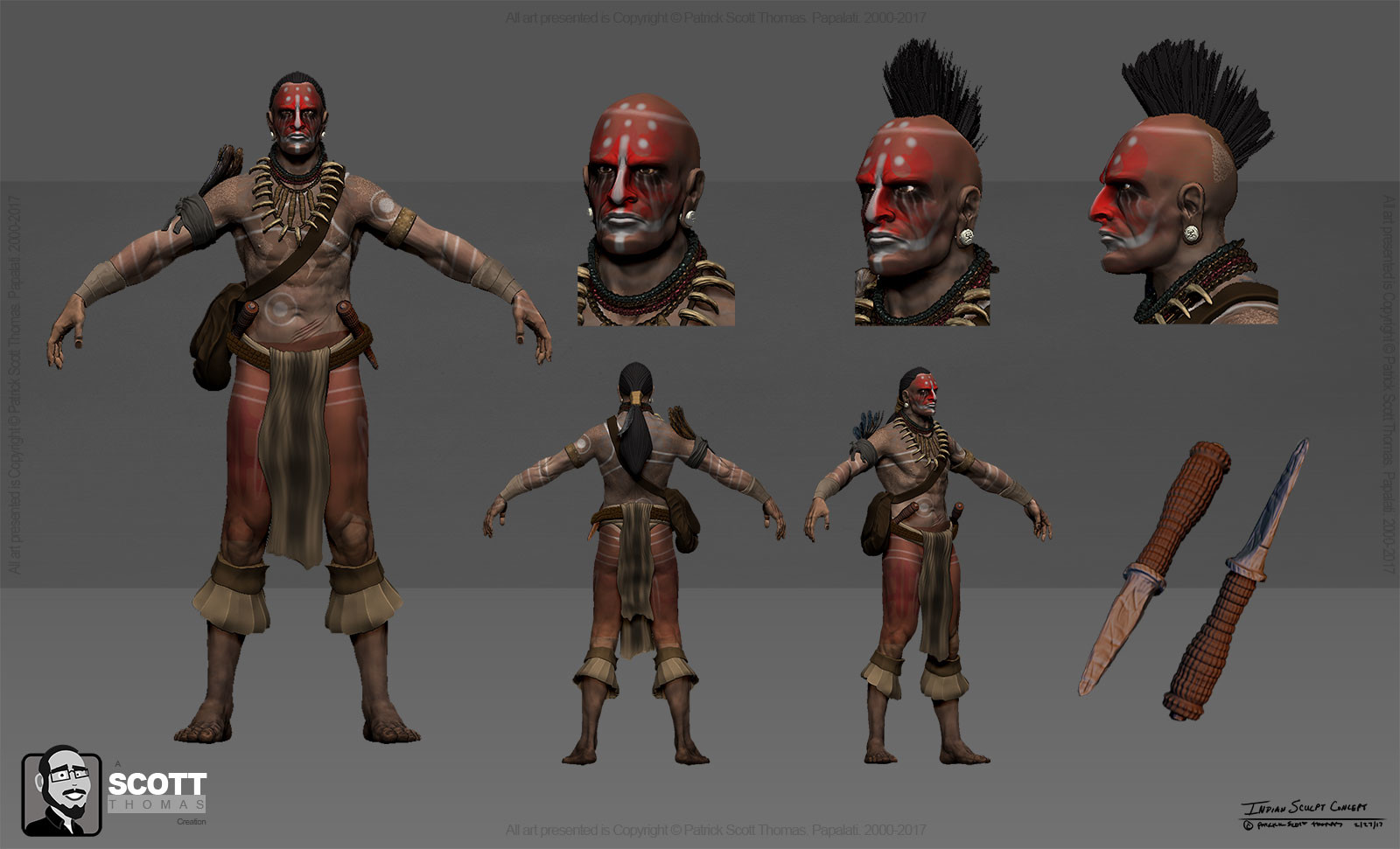 ArtStation - Character Concept Sculpt