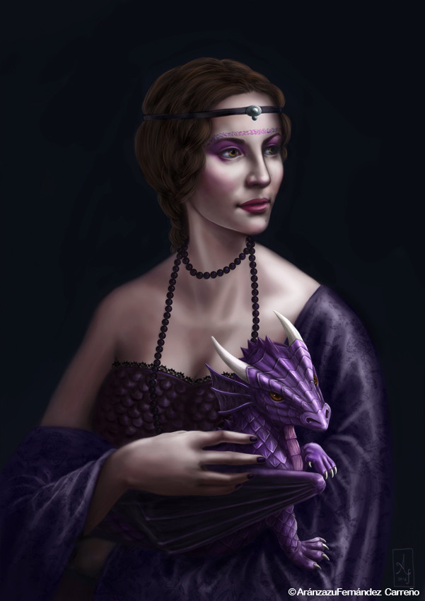 ArtStation - Dama con Draco