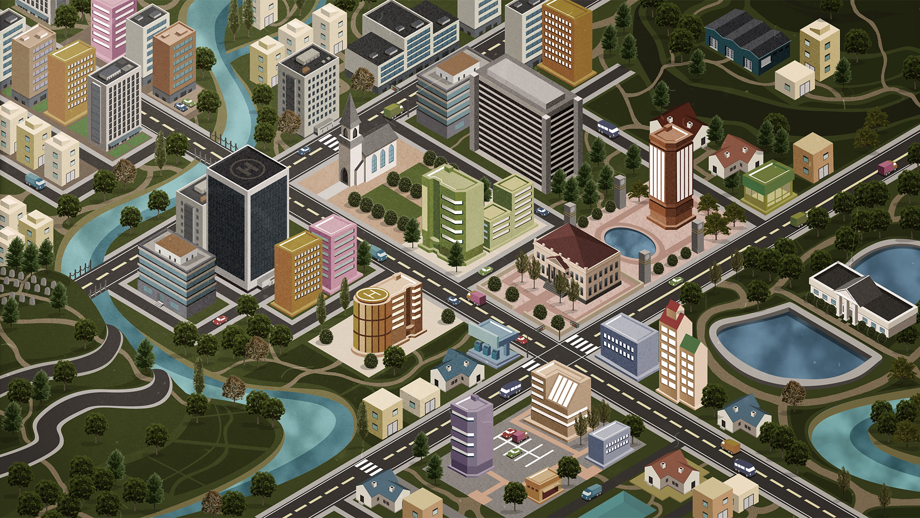 Elisabeta Stan - Experimental Map for Mobile Game